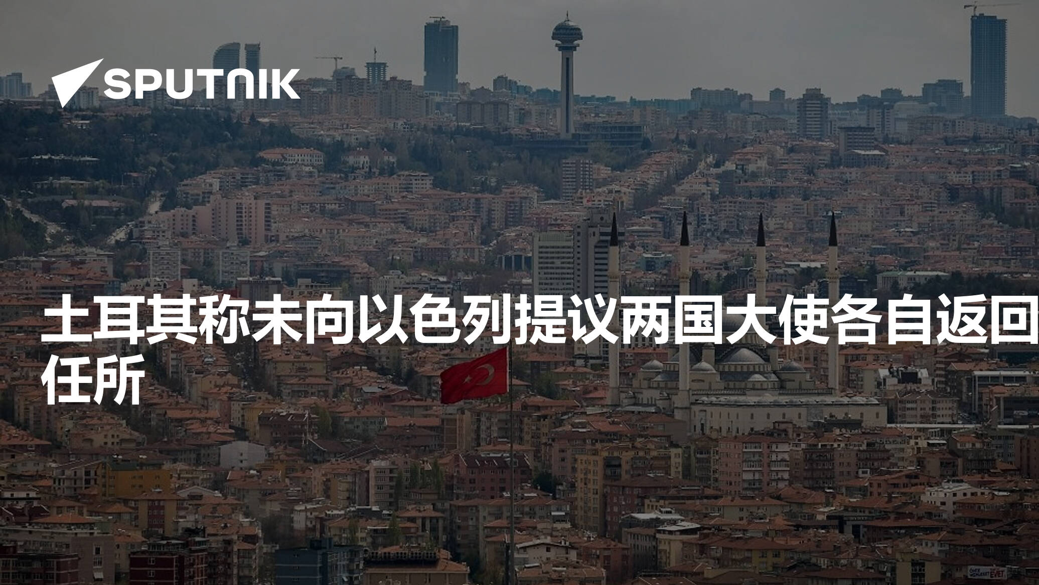 土耳其称未向以色列提议两国大使各自返回任所 - 2024年4月2日, 俄罗斯卫星通讯社