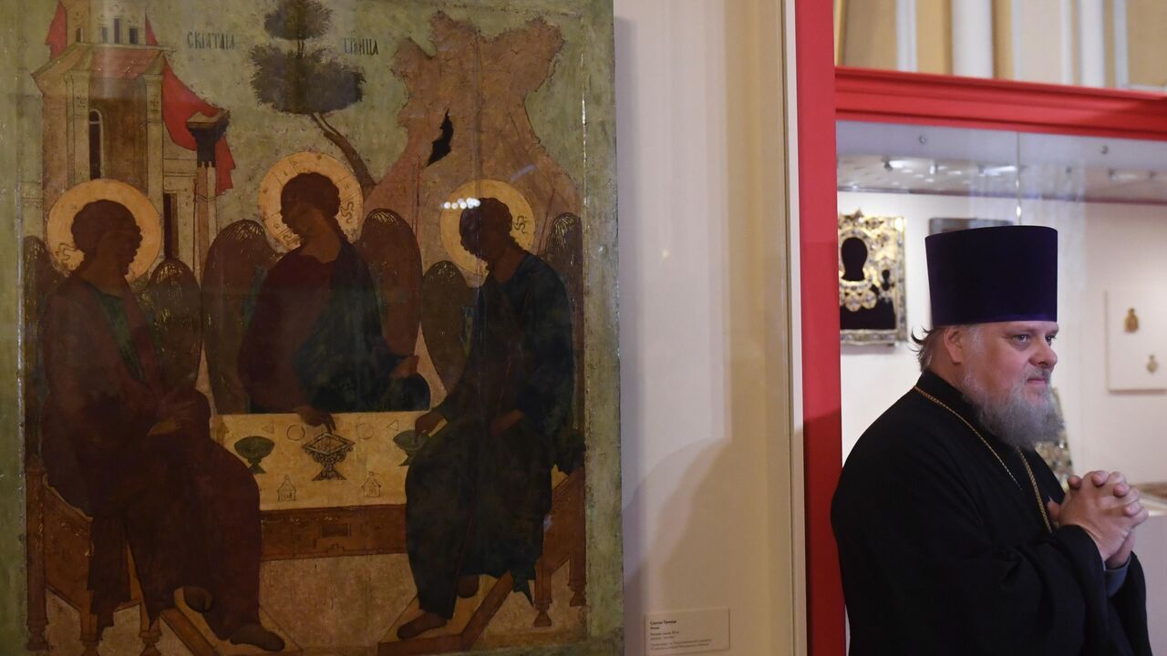 克宫：卢布廖夫所绘圣像《三位一体》是许多东正教徒眼中的圣物 - 2023年5月16日, 俄罗斯卫星通讯社